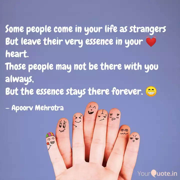 Some people come in your ... | Quotes & Writings by Apoorv Mehrotra ... Some people come in your ... | Quotes & Writings by Apoorv Mehrotra ...