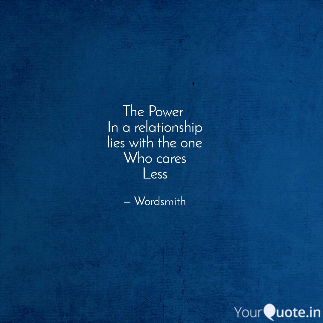 The Power In a relations... | Quotes & Writings by Anshuman Saxena ...