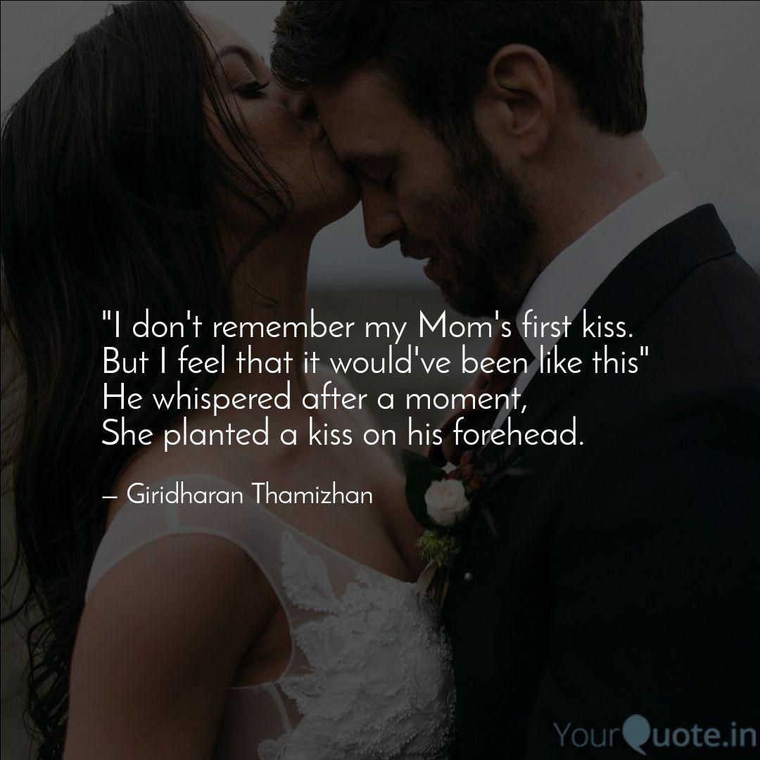 Kiss On Forehead Quotes